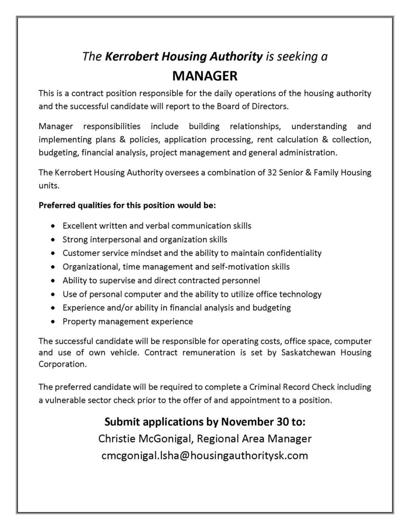 Our Town – Town of Kerrobert